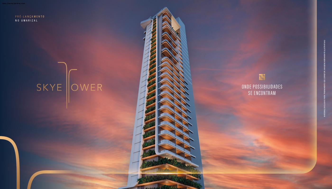 Skye Tower: Apartamentos Studios, Studios Duplex e 2Qts no Umarizal